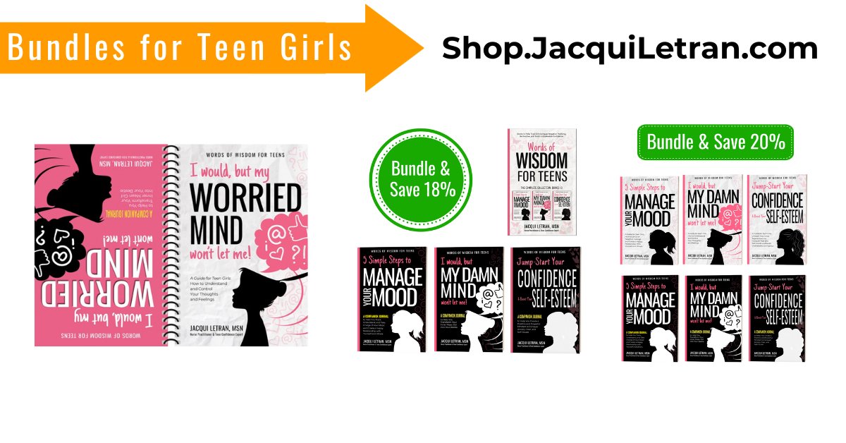 Self help books and journals for teen girls – Jacqui Letran
